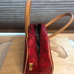 Fossil | Bags | Red Patterned Fossil Purse | Poshmark